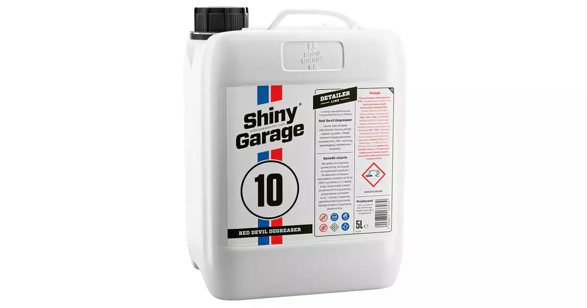 Shiny Garage Red Devil Degreaser 5L >> Zobacz w sklepie MrCleaner