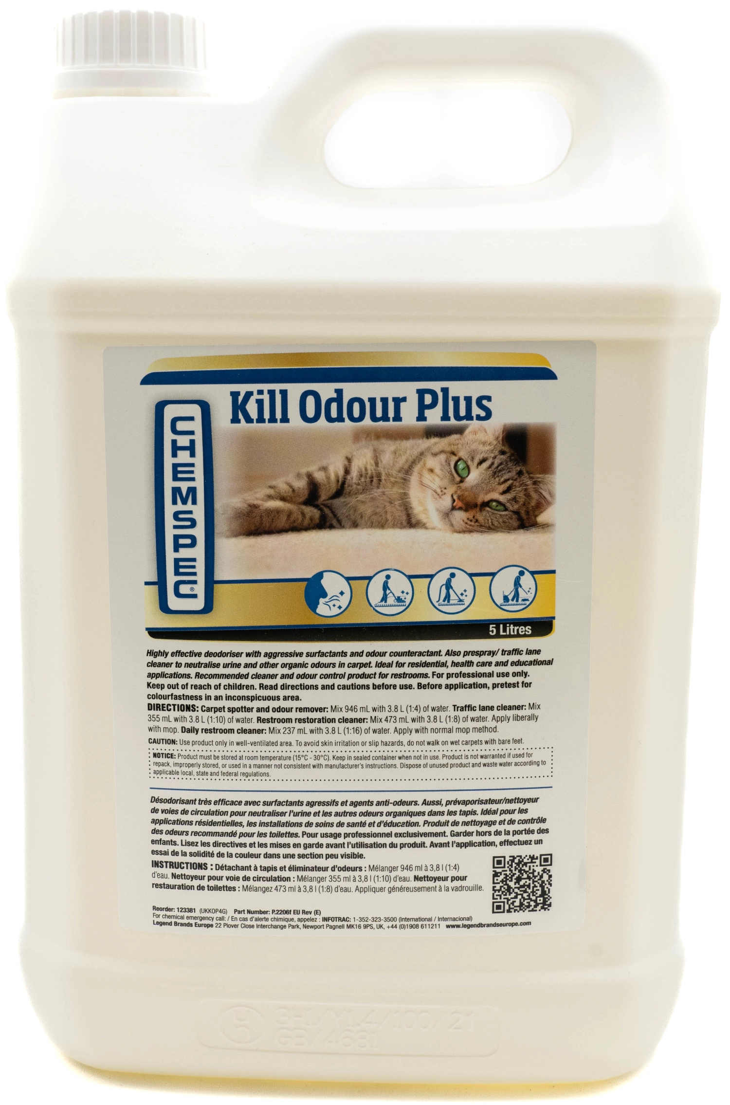 CHEMSPEC Kill Odor Plus 5L >> Zobacz w sklepie MrCleaner