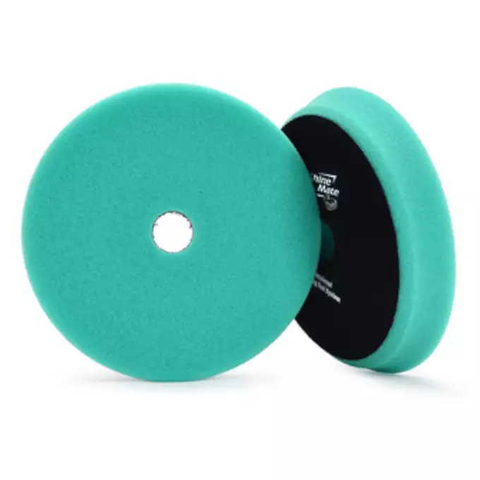 ShineMate Gąbka polerska 34126-9 Flat, T120 Heavy Cut, Zielona ...