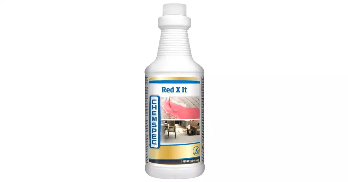 CHEMSPEC Red X It - Doskonały odplamiacz 946ml - MrCleaner