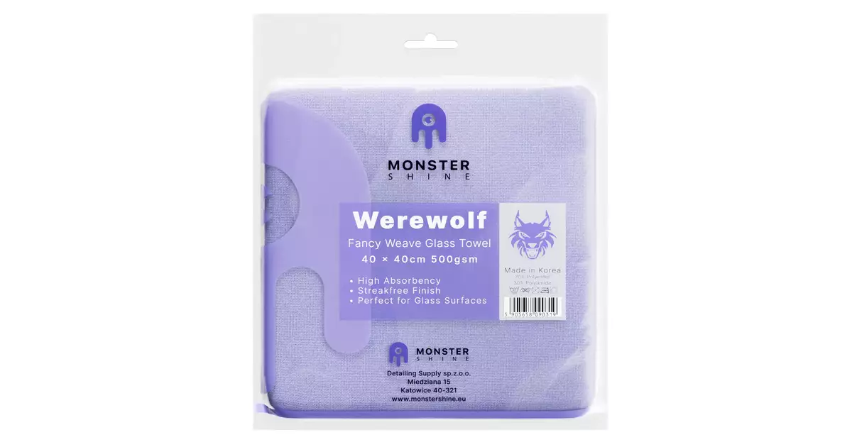 Monster Shine Werewolf 40x40cm 500gsm >> Sklep MrCleaner