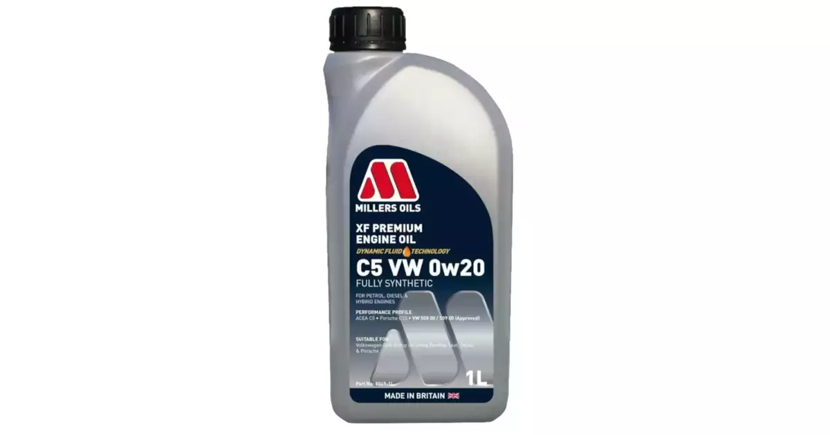 Millers Oils XF Premium C5 VW 0w20 1L >> Zobacz w sklepie MrCleaner