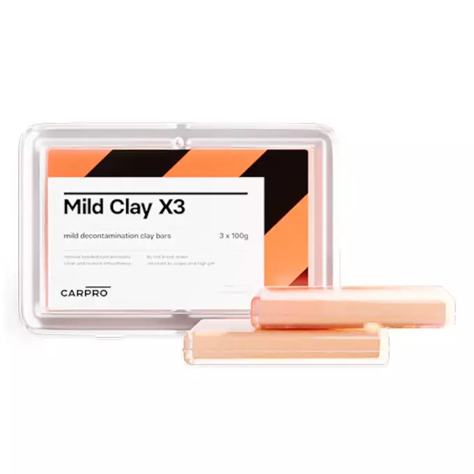 CarPro 3Clays mild clay bar SET 3x100g - MrCleaner