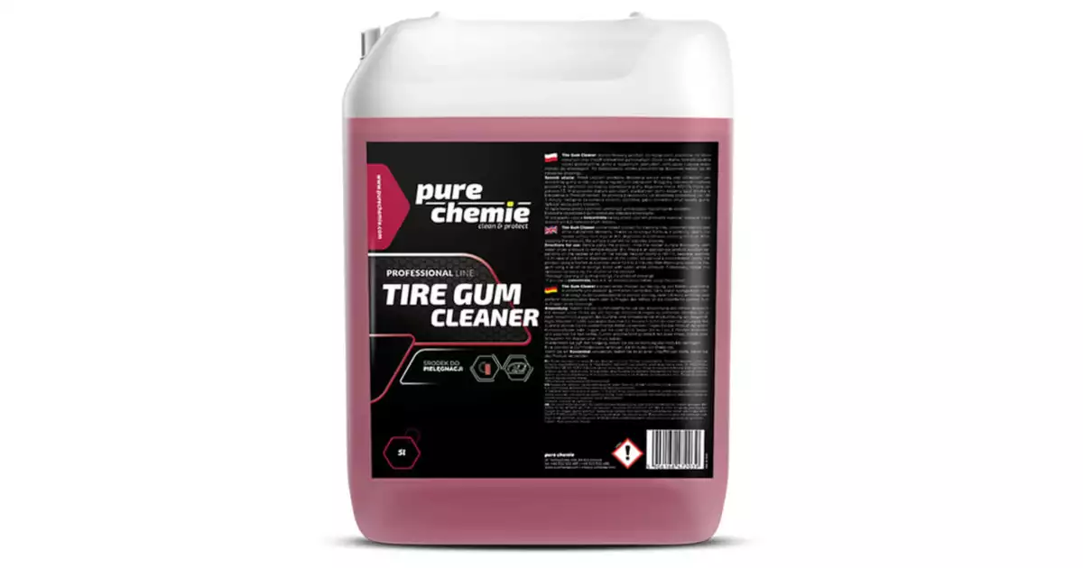 Pure Chemie Tire Gum Cleaner - skoncentrowany środek do mycia opon 5L ...