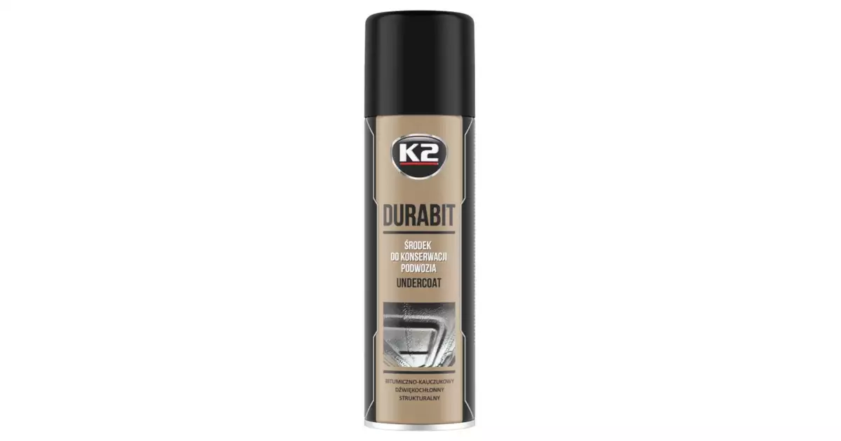 K2 Durabit Czarny - Środek do konserwacji podwozia 500ml SPRAY - MrCleaner