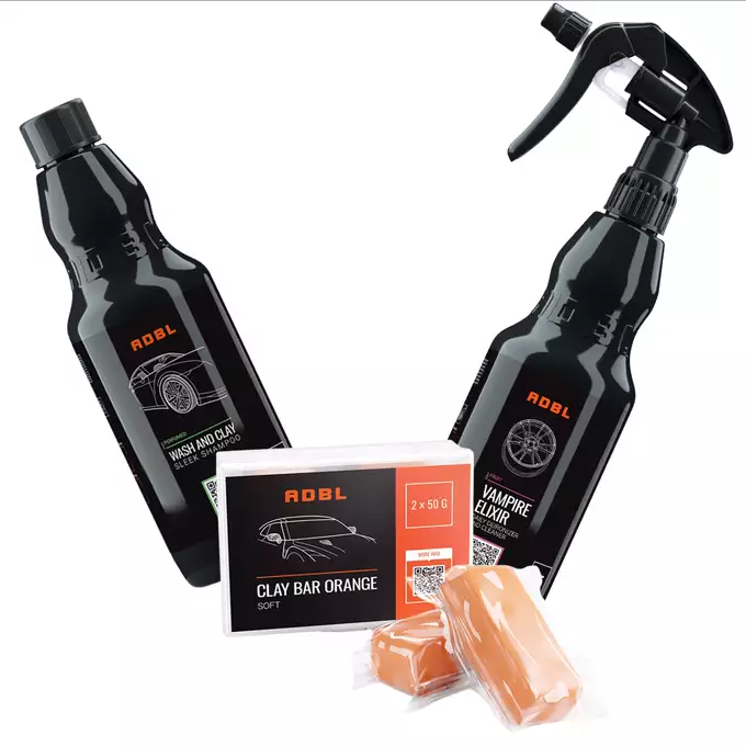 ADBL Zestaw do mycia i dekontaminacji lakieru oraz felg - MrCleaner