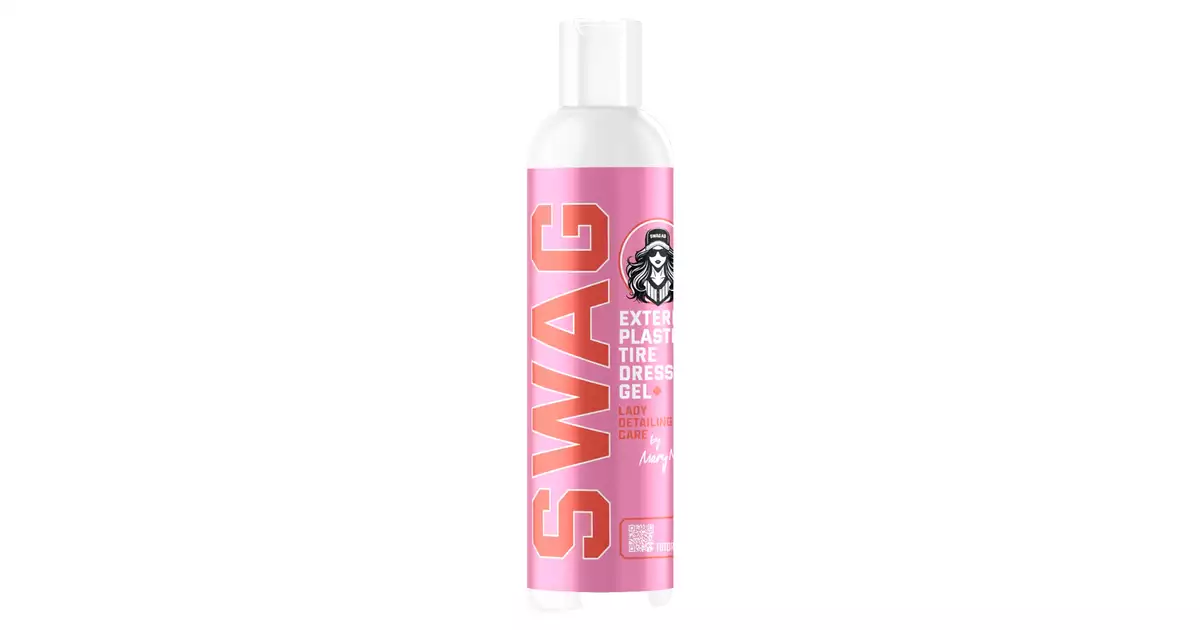 SWAG LADY Exterior Plastic Tire Dressing Gel+ - Hydrofobowy dressing do ...