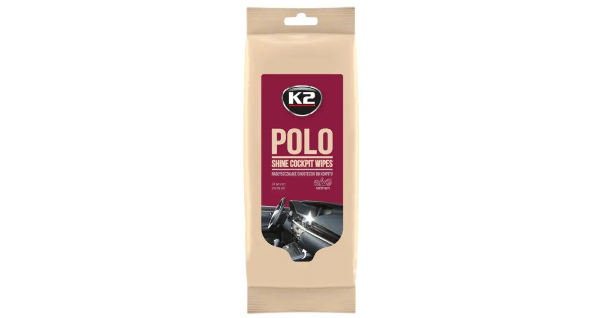 K2 Polo Shine Wipes 24szt. >> Sklep MrCleaner