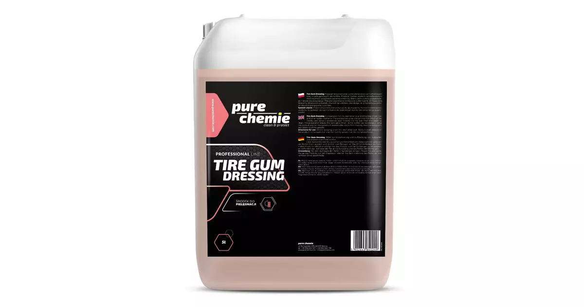 Pure Chemie Tire Gum Dressing 5L >> Zobacz w sklepie MrCleaner